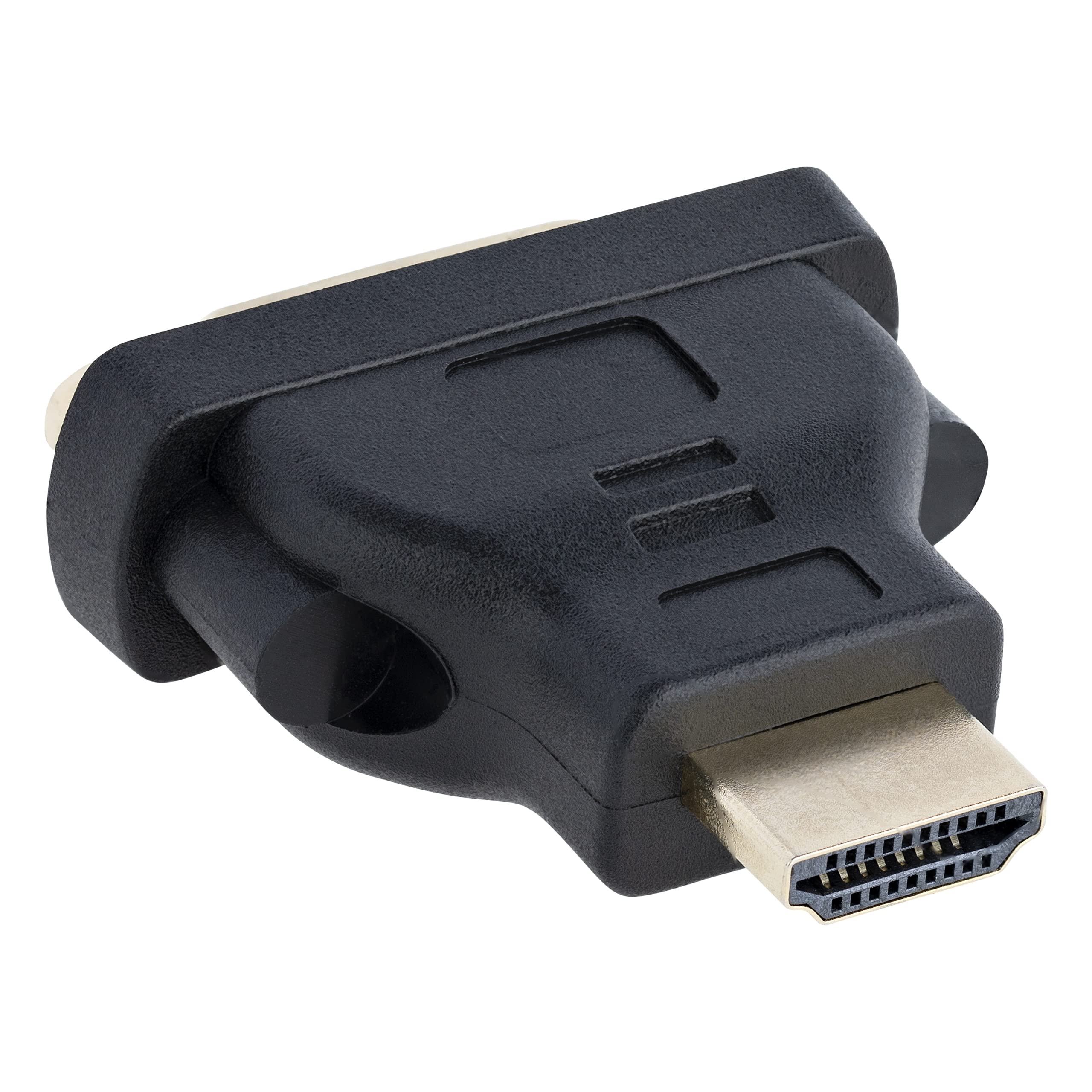 StarTech.com HDMI Male to DVI Female - HDMI to DVI-D Adapter - Bi-Directional - DVI to HDMI (HDMIDVIMF), Black