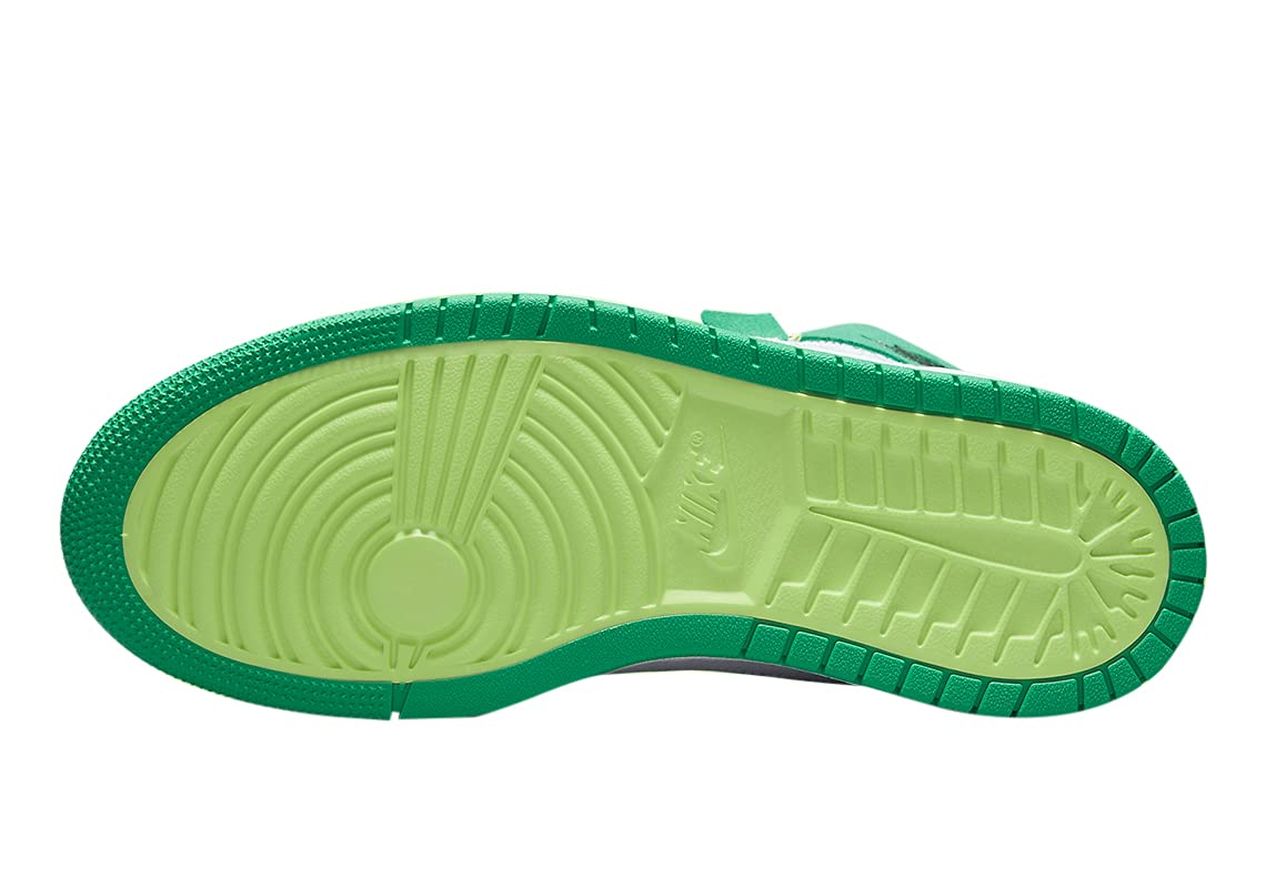 Nike mens Jordan 1 High Zoom Air CMFT, Stadium Green Black-white, 9