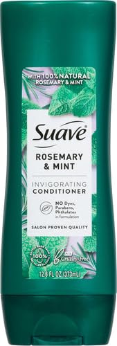 Suave Conditioner Revitalizing Rosemary + Mint Paraben Free Hair 12.6 oz