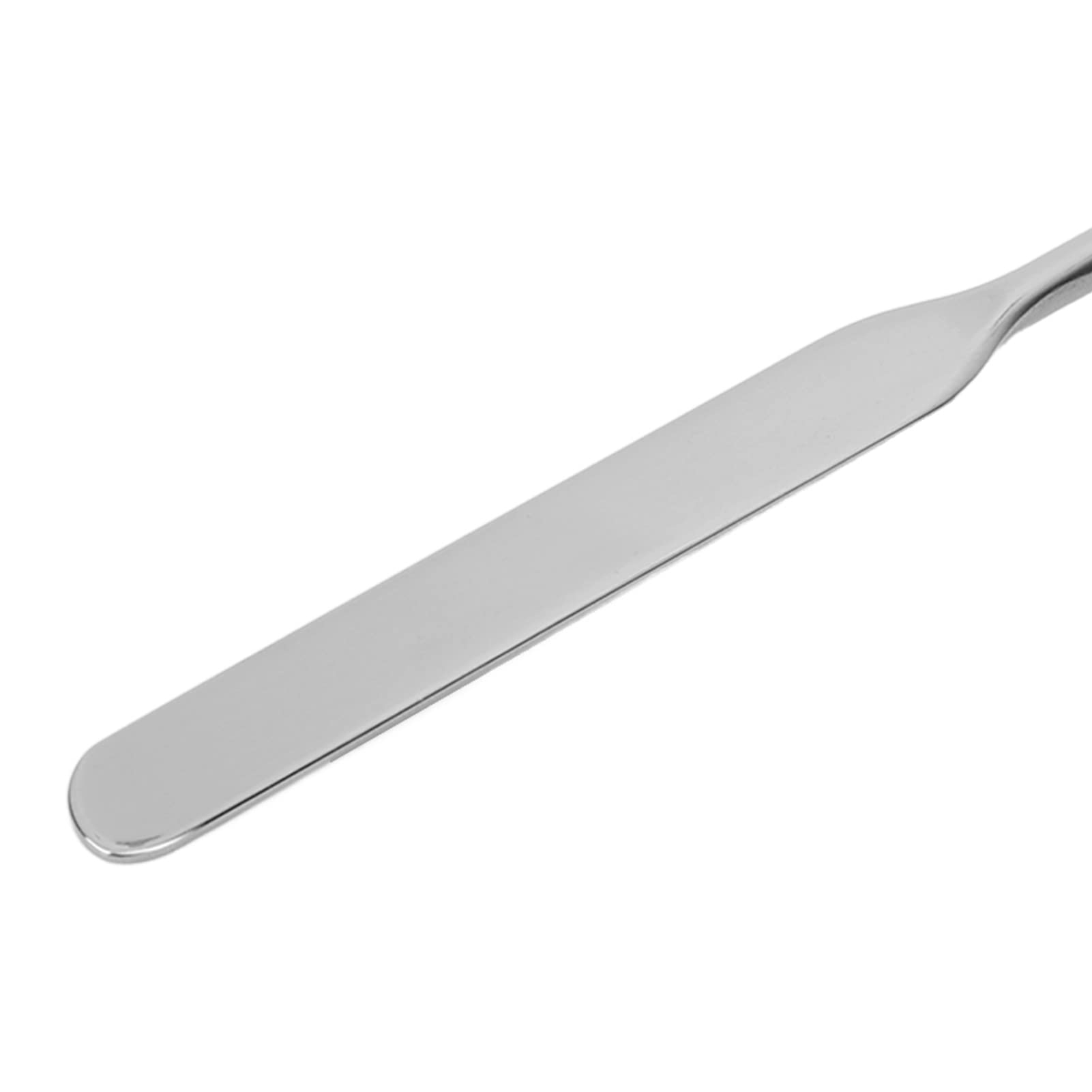Dioche Stainless Steel Makeup Spatula, Liquid Spatula, Ergonomic Nail Art Makeup Stirring Rod, proof Beauty Spatula, for Makeup Artist