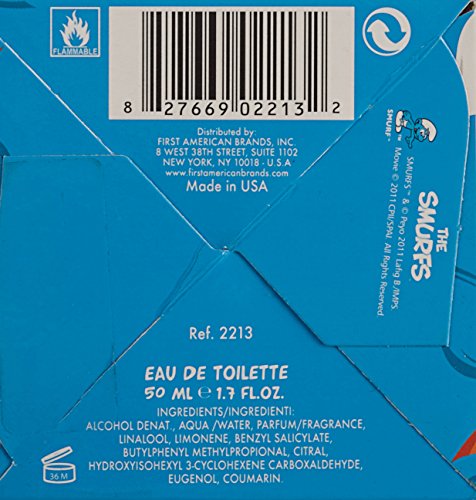 The Smurfs Gutsy by First American Brands for Kids - 1.7 oz EDT Spray
