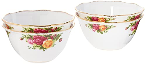 Royal Albert Old Country Roses Bowls Set of 4, 4.3"