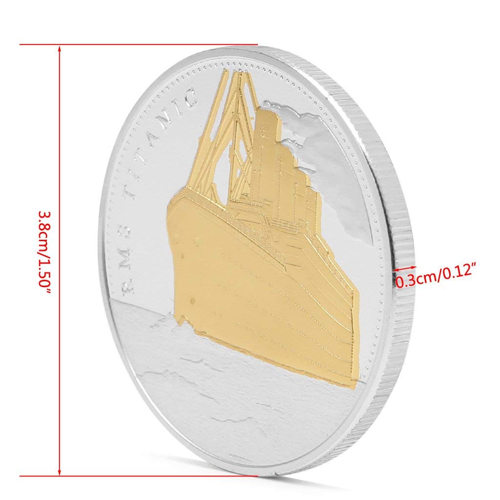 Titanic Coin Beautiful Token Rare Commemorative Collectable Curio Gift