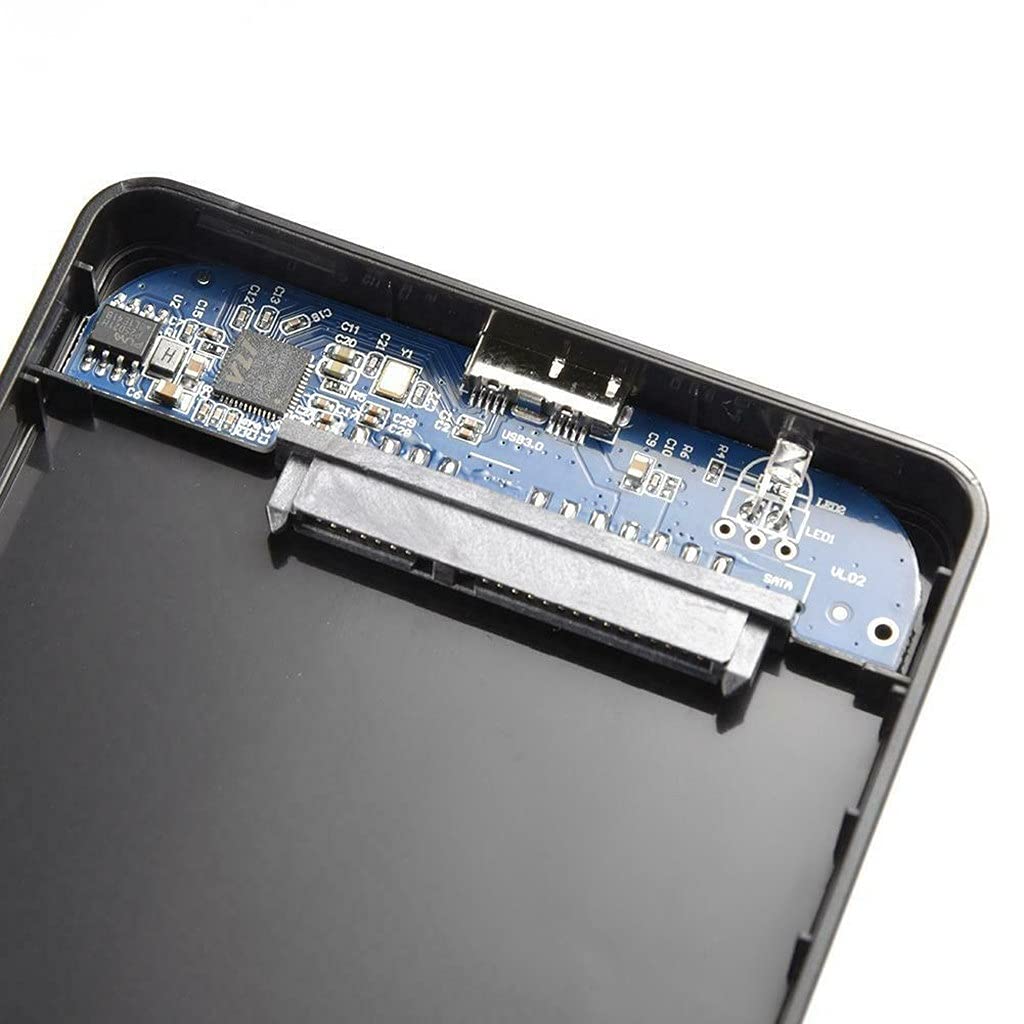CZDYUF 2.5'' Portable SATA External HDD Docking Station Closure HDD Hard Enclosure Disk Case Box External Hard Disk USB 3.0/2.0