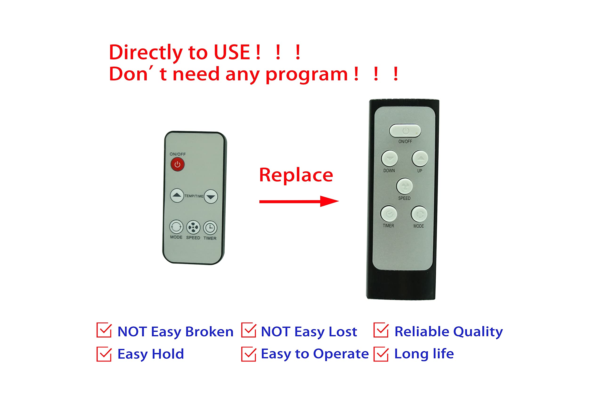 SZHKHXD Remote Control for Honeywell MN10CESWW MN10CEDWW MN10CESBB MN10CESWW-R MN10CESBB-R MN12CHES HF08CESWK HF08CESVWK MN10CES MN10CES-R Portable Window Air Conditioner