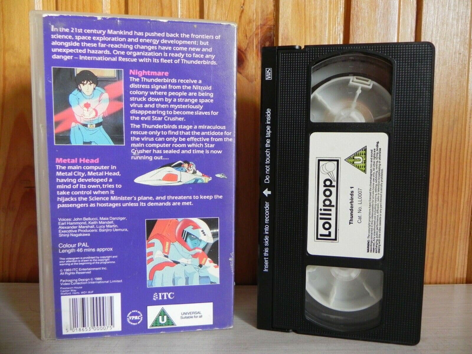 Thunderbirds 2086-Nightmare/Metal [VHS]