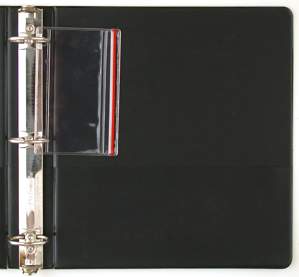 StoreSMART - Flash Drive Zipper Case for 3-Ring Binders - 25-Pack - Vinyl Plastic - R1831-FLASH25 - Made in USA