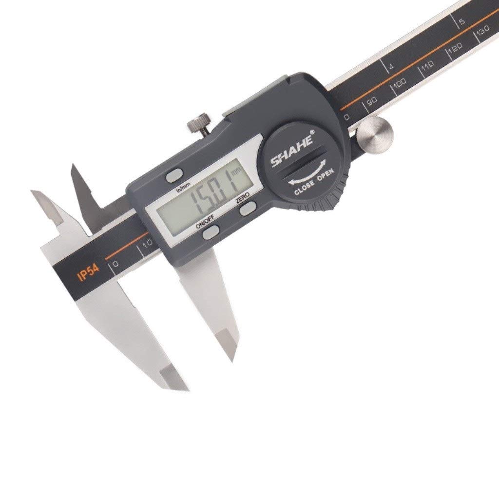 Calipers Electronic Digital Caliper Stainless Steel Vernier Caliper High Precision Industrial Measuring Tools Range: 0-200mm