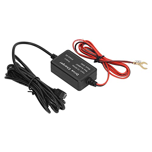 Car Dash Camera Power Cord, Convenient Operation Durable Wide Applicability Dash Cam Hardwire Kit Safe To Use For Mirror Cam(MICRO)