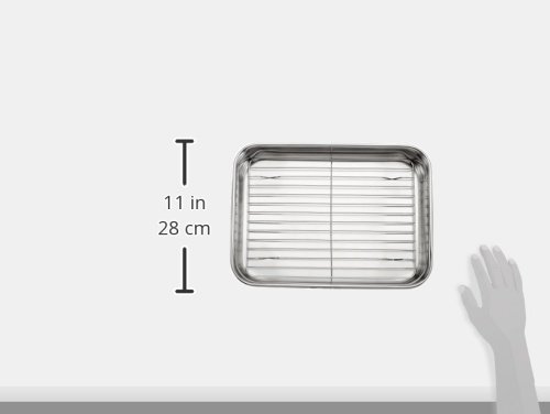 ExcelSteel 592 Roasting Pan, Stainless