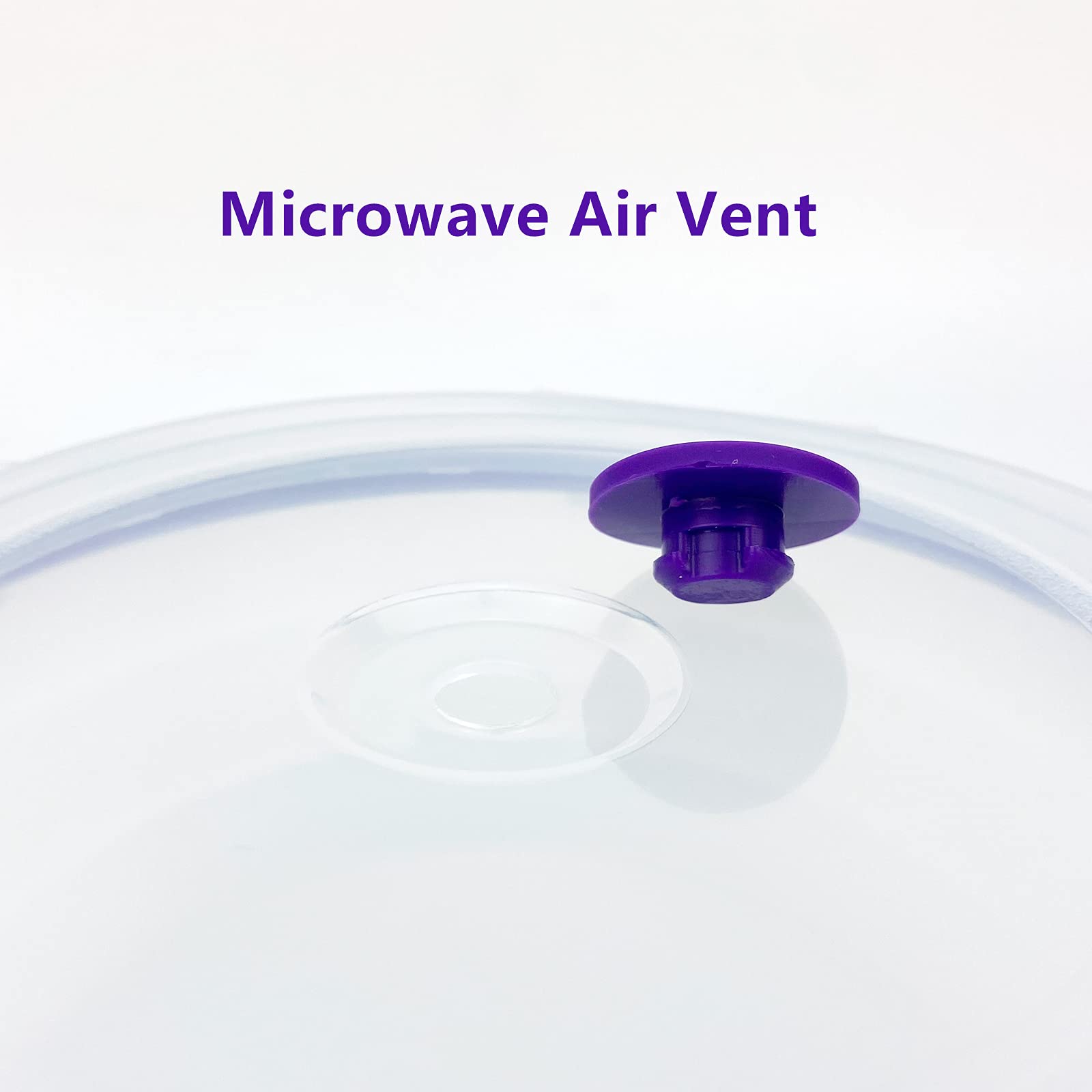 CCyanzi Round Silicone Food Grade Lunch Containers, Collapsible Bowl with lids | Space Saving | Leakproof | Microwave Freezer Safe | Silicone Food Conatiners for Sandwich, Snacks,Purple