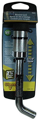 Reese Towpower 7033300 Chrome Class V Bent Pin Style Receiver Lock