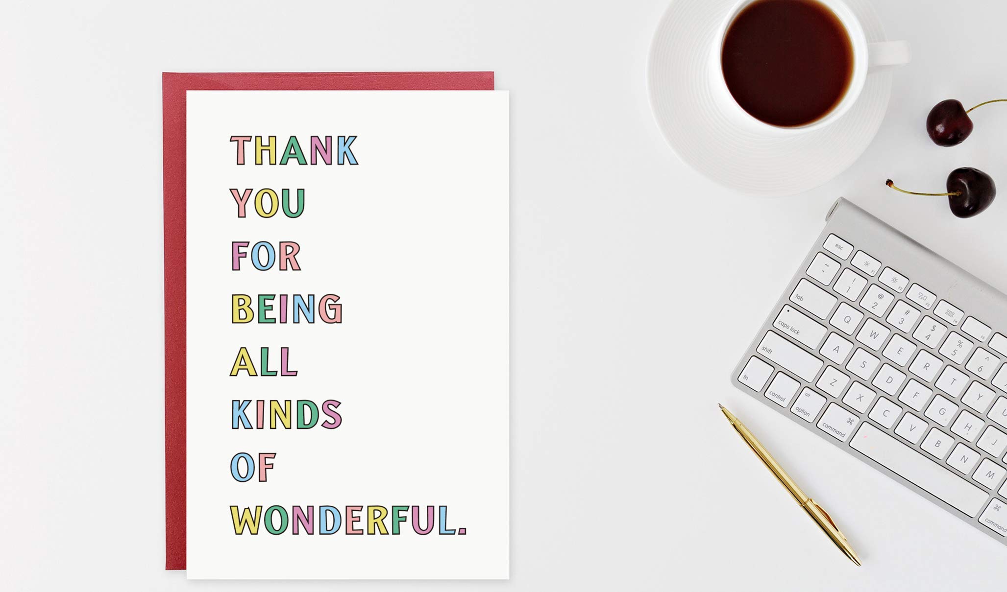 Gonzey Thank You Card,Funny Appreciation Cards For Best Friend,Coworker,Bridesmaid,Doctor,Nurse,Teacher