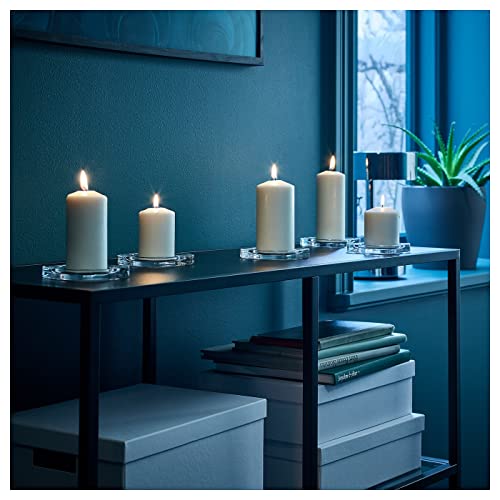 IKEA.. 803.779.37 Fenomen Unscented Block Candle, Set of 5, Natural
