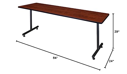 Regency Seating Kobe Training Table, 84" x 24", Cherry