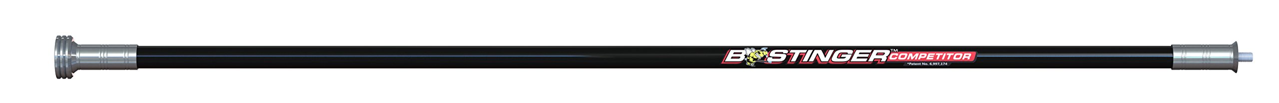 Bee Stinger Competitor Stabilizer, Black/Silver, 36-Inch