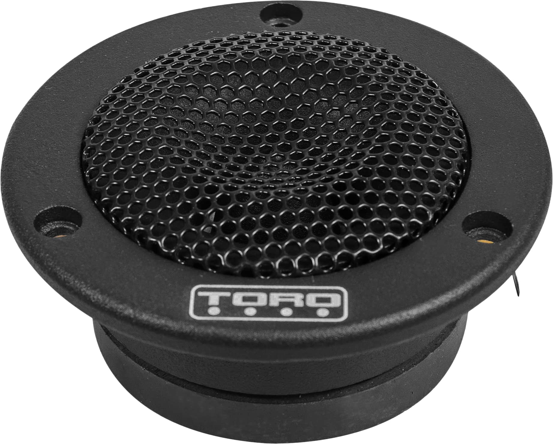 TORO TECH – PM6K, 6.5 Inch 2-Way Component Kit Pro Audio Shallow Mount Speakers - 340 Watts RMS Power / 140 Watts Music Program, 25mm Aluminum Tweeters, 4 Ohm, 1.5" Voice Coil (Pair)