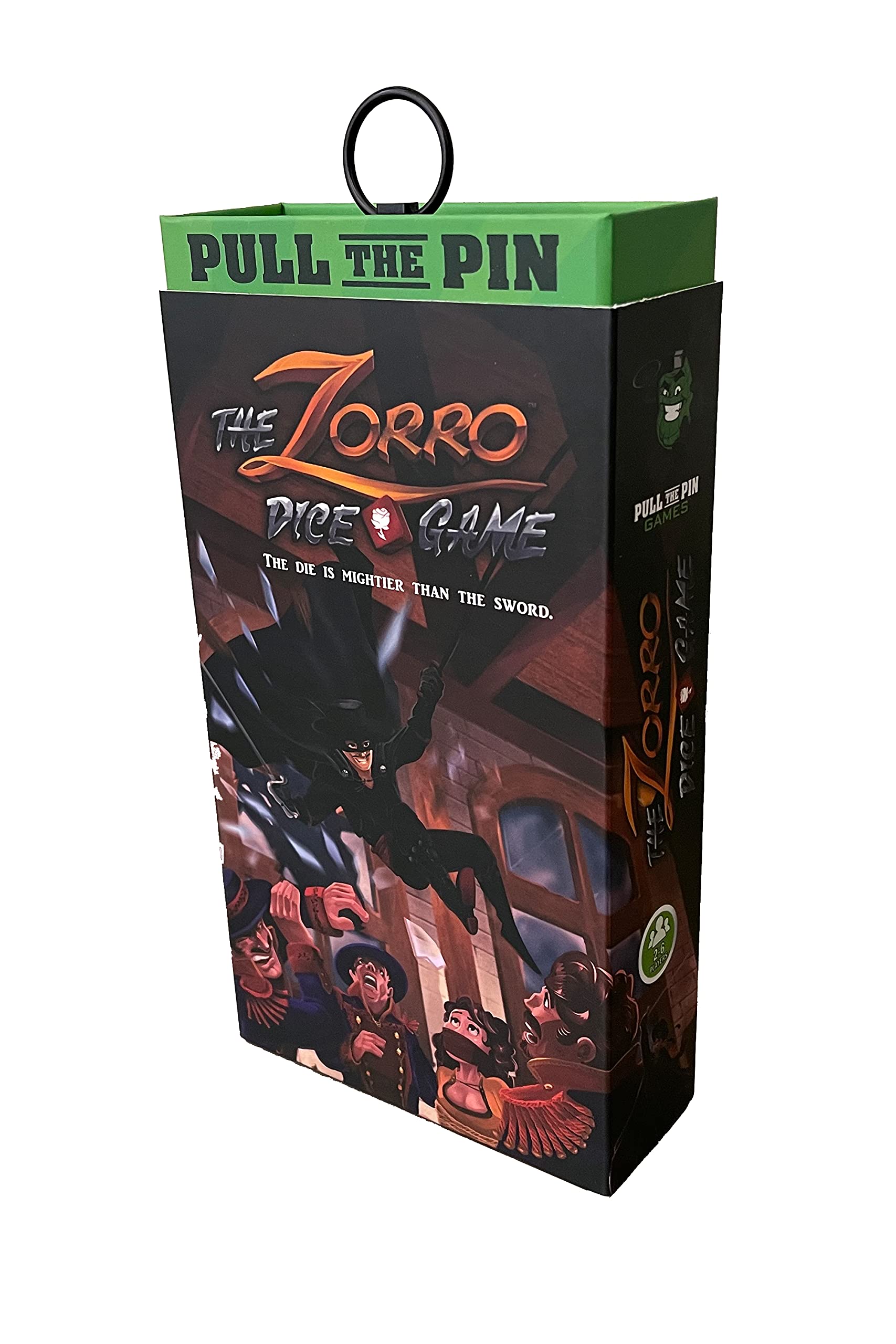Pull the Pin Games The Zorro Dice Game