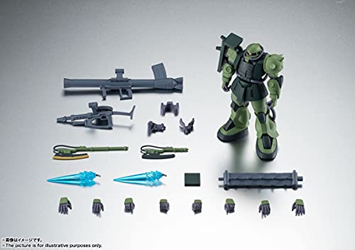 TAMASHII NATIONS - Mobile Suit Gundam The 08th MS Team - MS-06JC ZAKU II Type JC Version A.N.I.M.E., Bandai Spirits The Robot Spirits Collectible