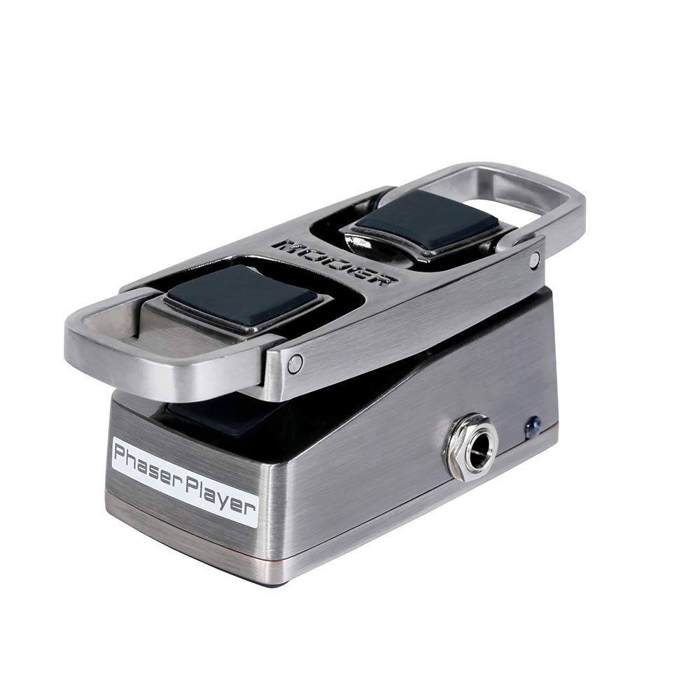 MOOER Phaser Player Guitar Phase Pedal with 3 Different Tones, Built In Expression Pedal, on the fly, Speed Control.