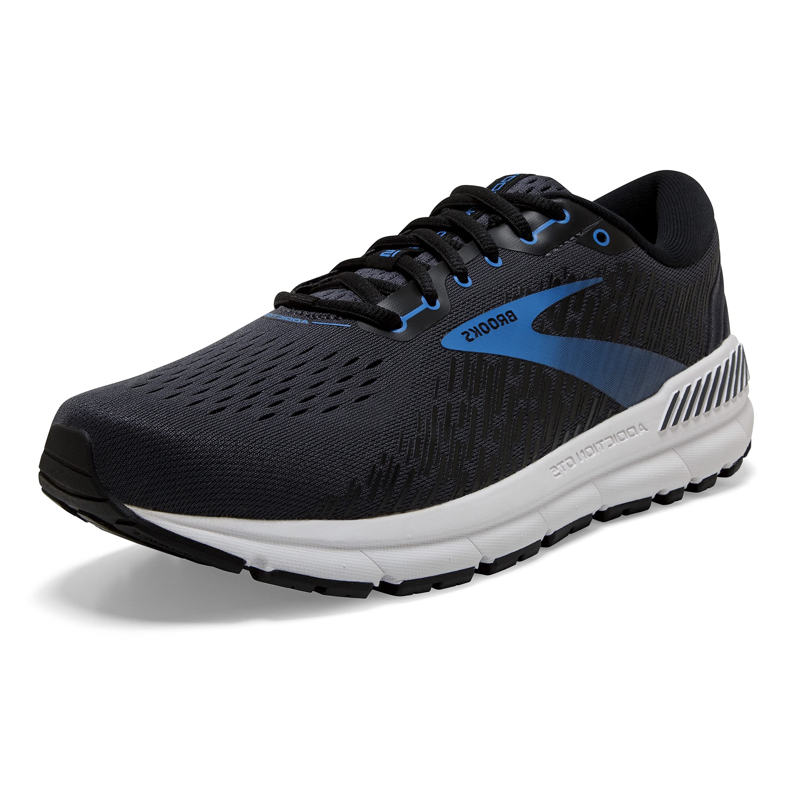 Brooks Men's Addiction GTS 15 Supportive Running Shoe - India Ink/Black/Blue - 11.5 Wide