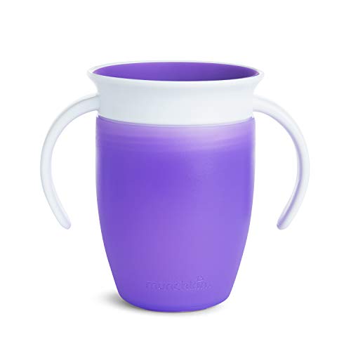 Munchkin® Miracle® 360 Trainer Cup, 7 Ounce, Purple