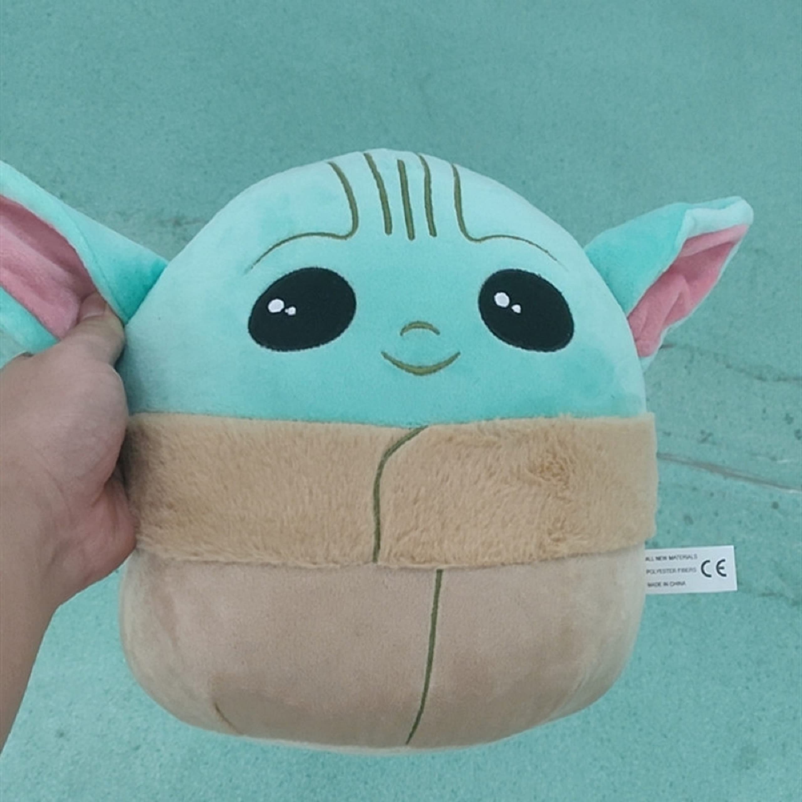 SUYESEN Yoda Plush Doll Stuffed Baby Pillow, Throw Pillow, Yoda Plush Toy, Plush Stuffed Animal (7 inches)