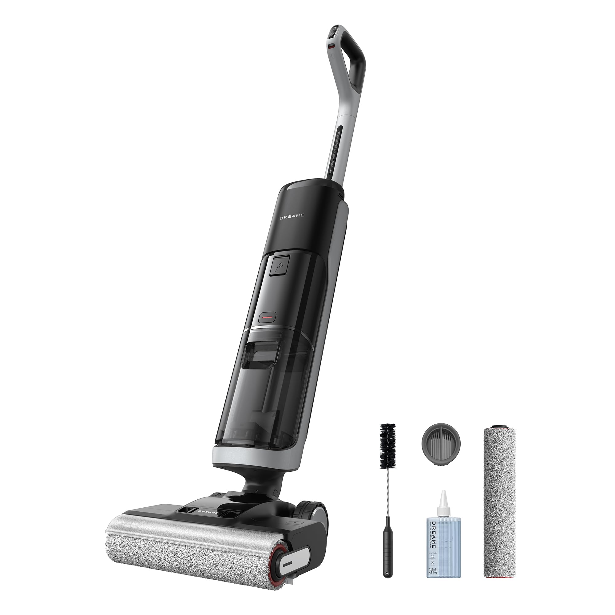 dreame H14 Pro Wet Dry Vacuum Cleaner, 180ยฐ Lie-Flat Vacuum Mop, 140ยฐF Washing and Fast Hot Air Drying, Powerful 18kPa Suction Floor Cleaner Machine, Easy GlideWheel Movement, Smart App Control