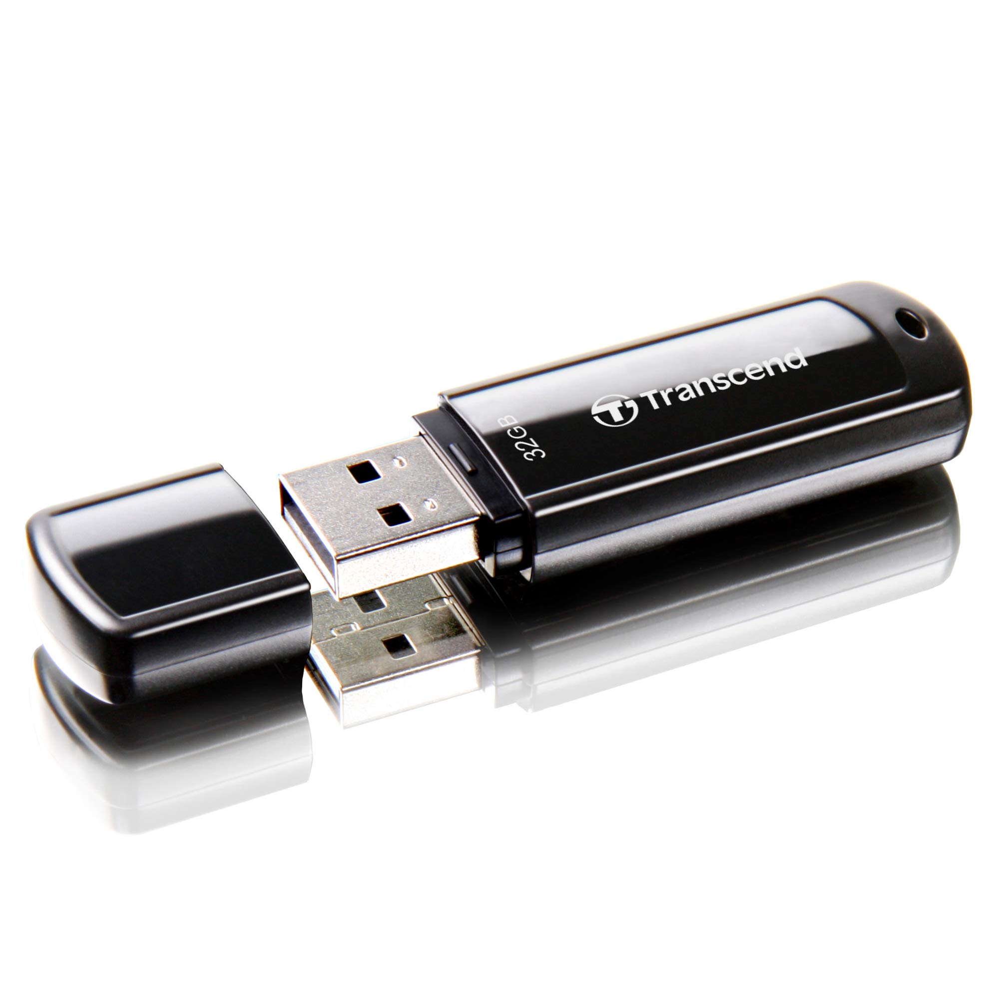 Transcend 32GB JF700 USB Flash Drive, USB3.1 Gen1, Black - TS32GJF700