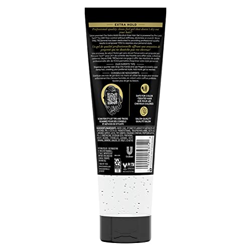 TRESemmé Hair Gel Extra Hold Alcohol-Free for 24-Hour Frizz Control and Humidity Protection 9 Fl Oz