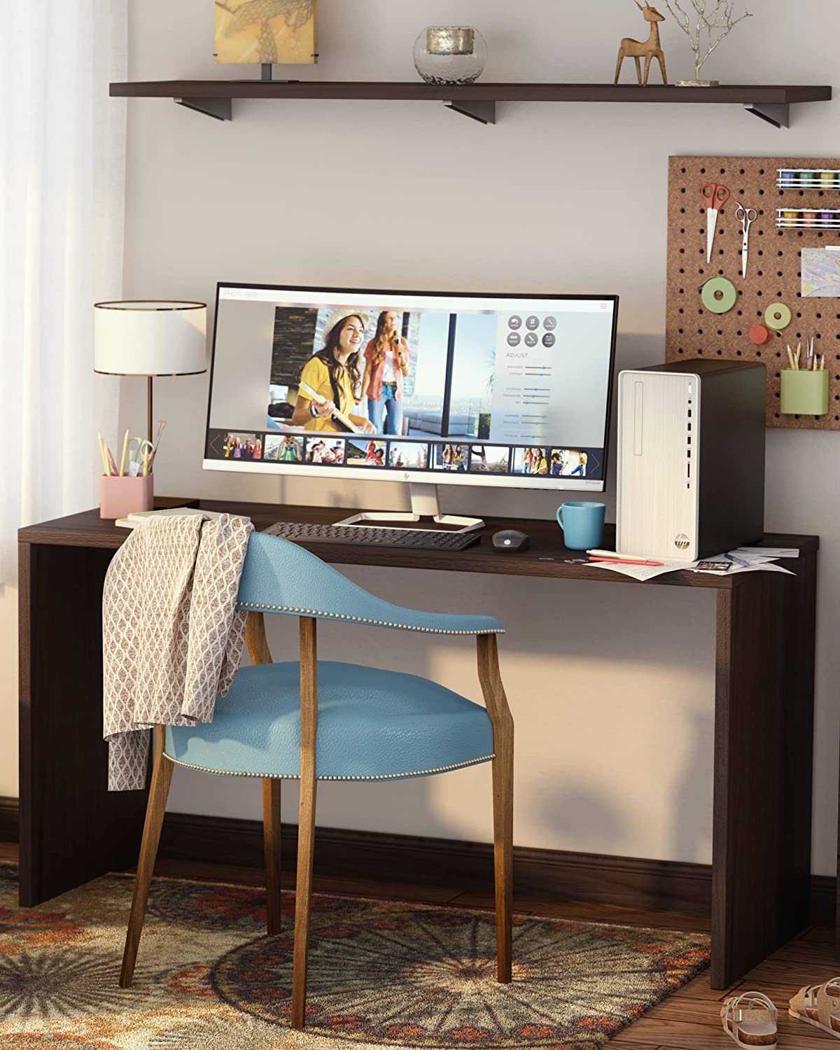 HP 2022 Pavilion TP01 Desktop Computer, AMD Ryzen 3-5300G (Beats Core i5-10400), AMD Radeon, 16GB RAM, 512 GB PCIe SSD + 1TB HDD, 9 USB Ports, Wireless-AC, Bluetooth, HDMI, Windows 11 Home