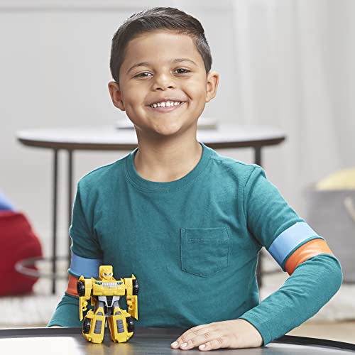 Transformers Playskool Heroes Rescue Bots Academy Classic Team Bumblebee, Converting Toy Robot Action Figure, Christmas Stocking Stuffers for Kids, Ages 3+