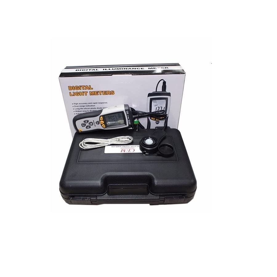 Digital Tester Handheld Professional Illuminometer, USB Data Recording and Analysis