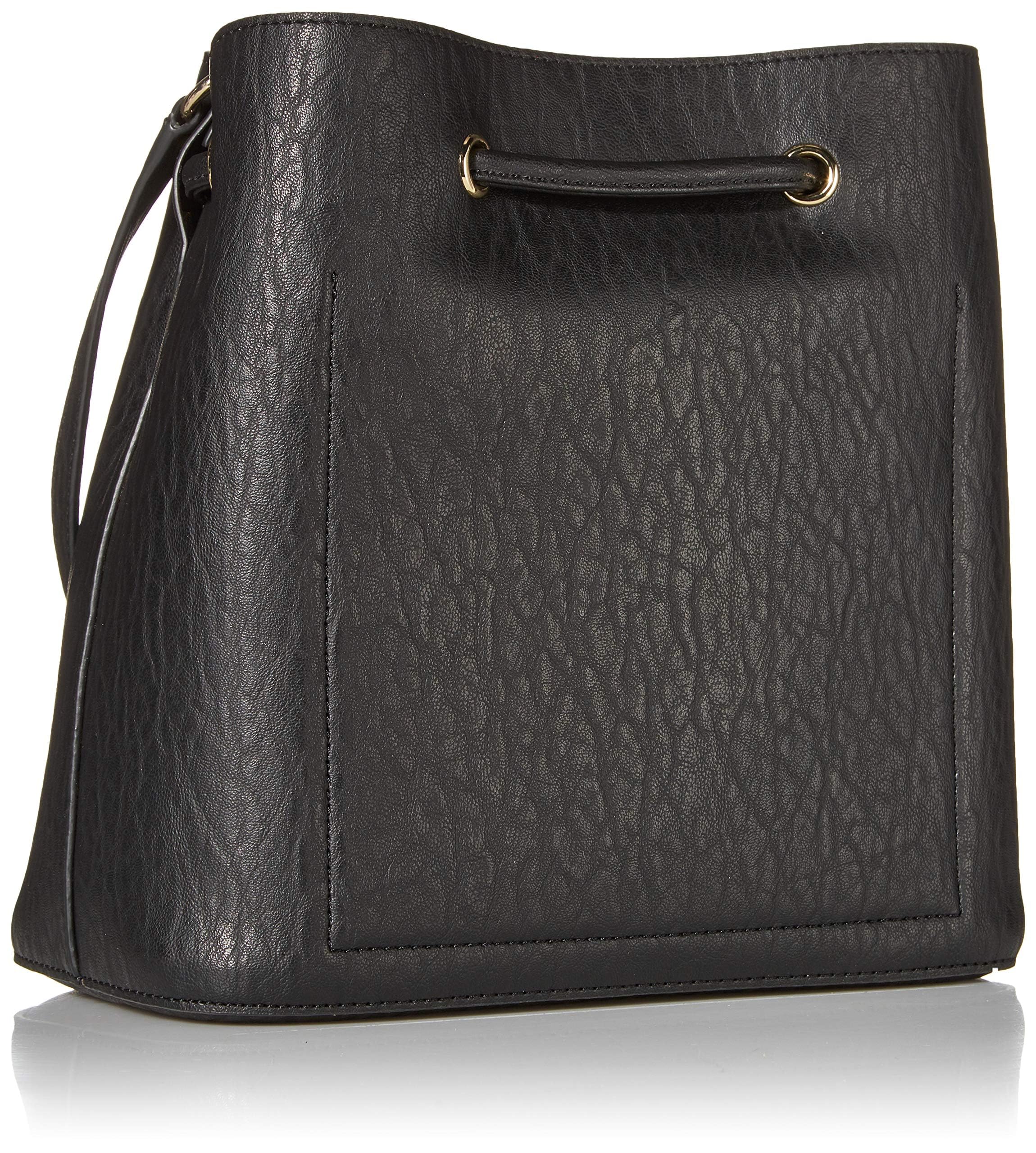 Calvin Klein Gabrianna Novelty Bucket Shoulder Bag, Caramel/Cherub White