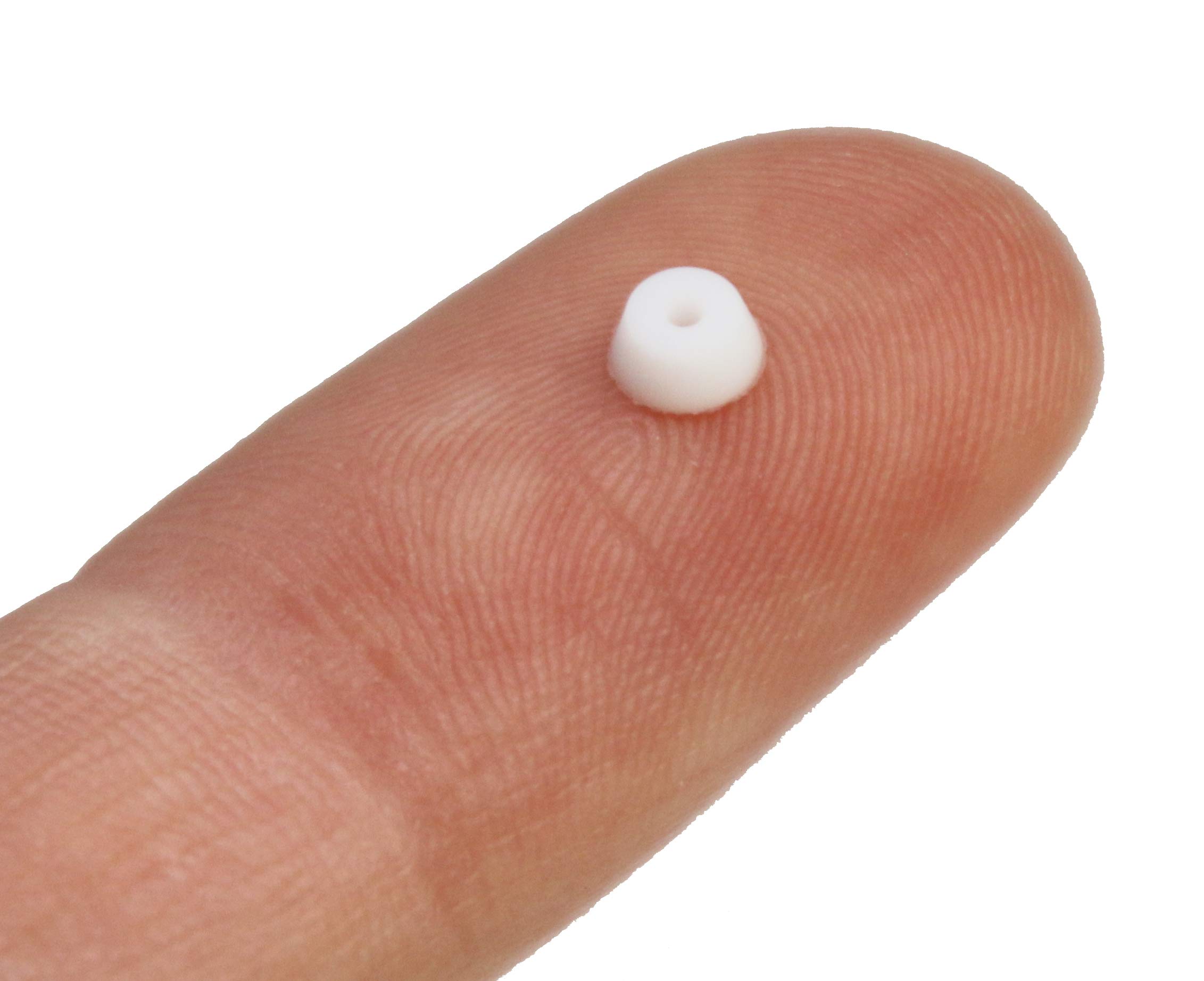 Teak Tuning Bubble Bushings Pro Duro Series in White - Loose (61A) - Custom Molded Fingerboard Tuning