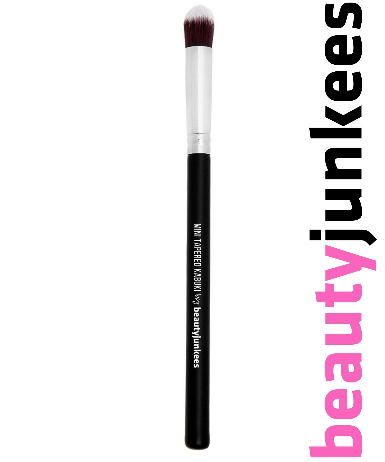 Small Concealer Brush Under Eye β Mini Tapered Kabuki Makeup Brush for Blending, Setting, Contour Eyeshadow, Powder, Cream Make Up, Vegan Synthetic