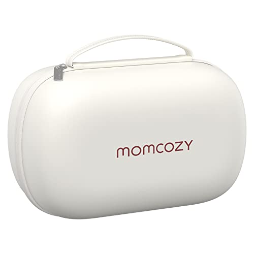 Momcozy Breast Pump Bag for Hands-Free Wearable Breast Pumps, Hard Shell Case with Removable Tray, Watertight Breast Pump Storage Bag for Pumping Bag, Diaper Bag, or Handbag(Holds 2 Pumps)
