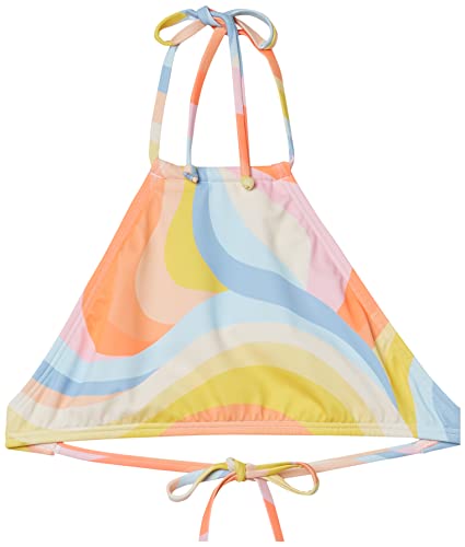 Billabong Girls' Groovy Road High Neck Two-Piece Swim Set (Little Big Kids), Multi, 10