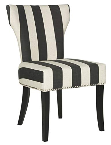 Safavieh Mercer Collection Carter Black/White Polyester Dining Chair