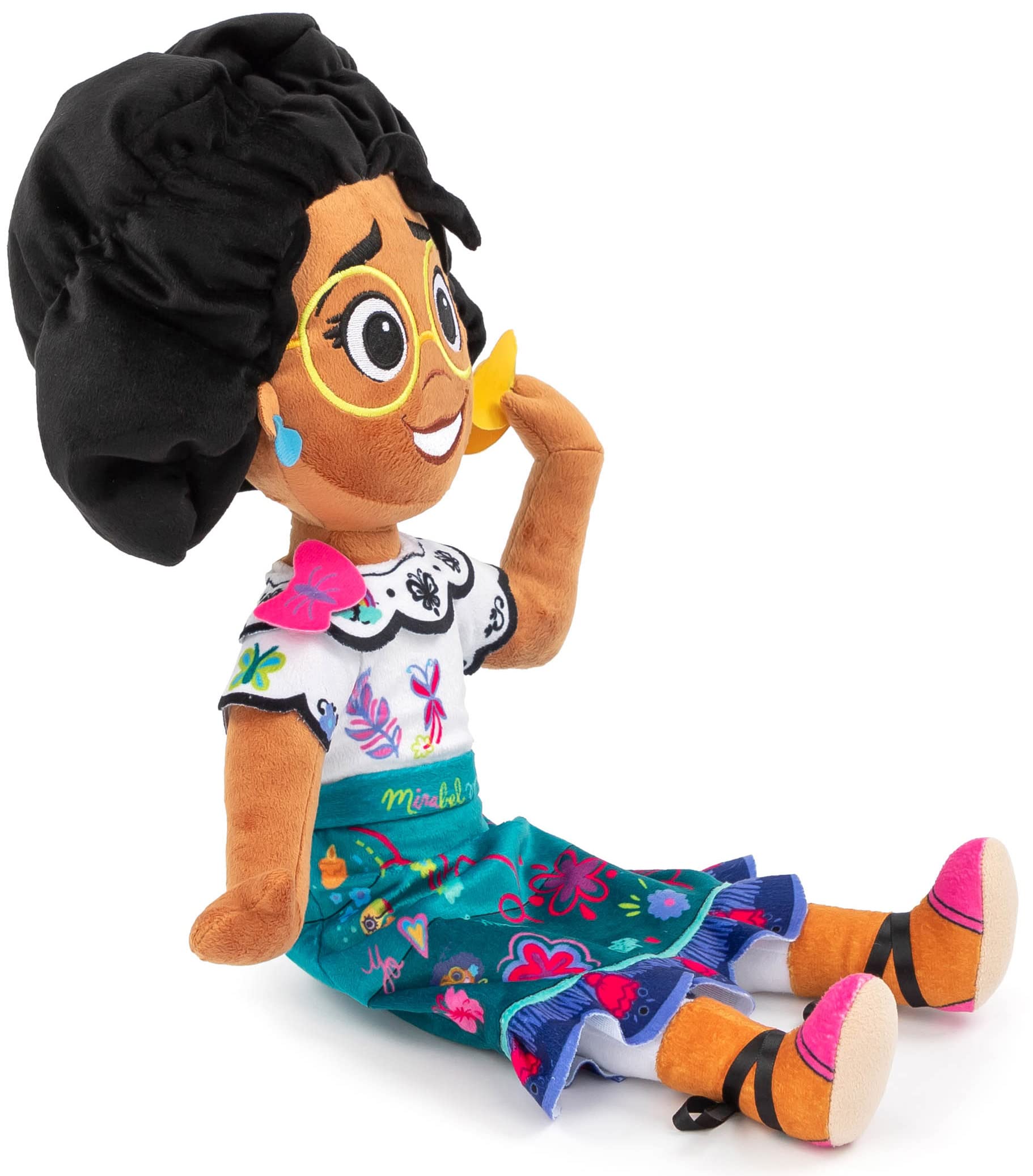 Encanto Mirabel Plush Stuffed Pillow Buddy - Super Soft Polyester Microfiber, 22 inch (Official Disney Product)