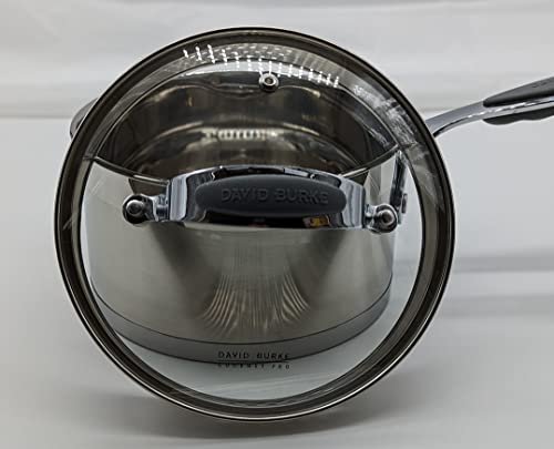 David Burke Gourmet Pro Stature EZ Strain Cookware (2.5 qt sauce pan)