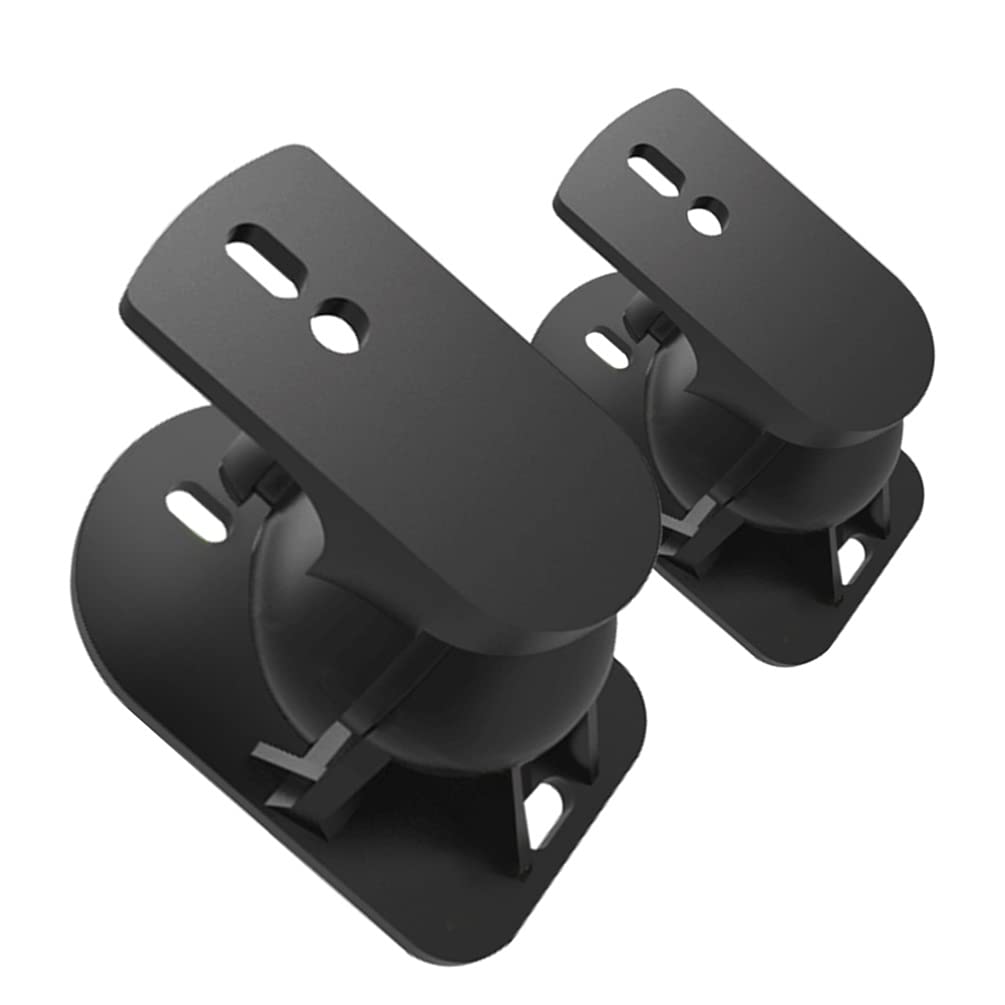 SOLUSTRE Speaker Stand Speaker Stand Heavy Duty Bookshelf Wall stand, suitable for surround sound speakers and satellite speakers Speaker Wall Mount Brackets Audio Accessories Audio Accessories