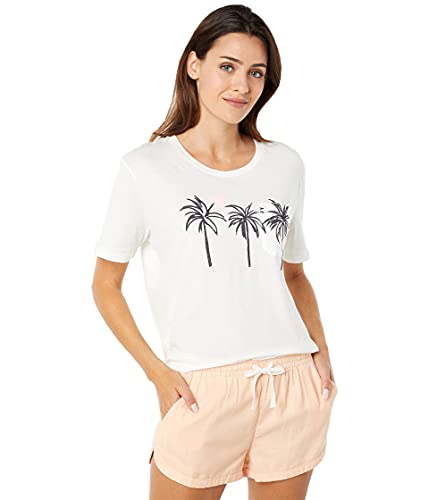 Billabong Three Palms Women's T-Shirt - Salt Crystal - S