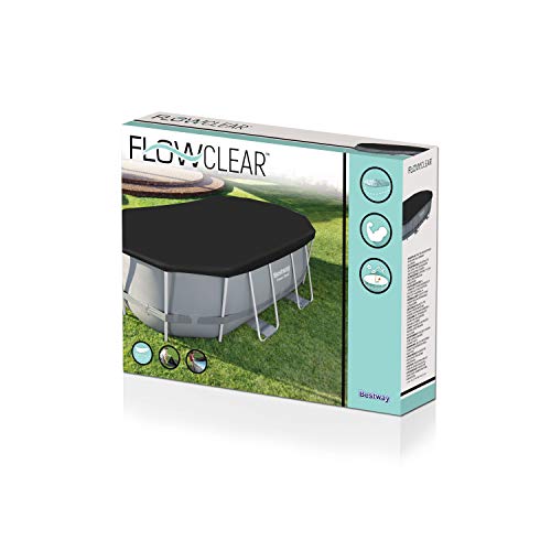 Bestway Flowclear PVC Tarpaulin, Grey, for Power Steel Pool