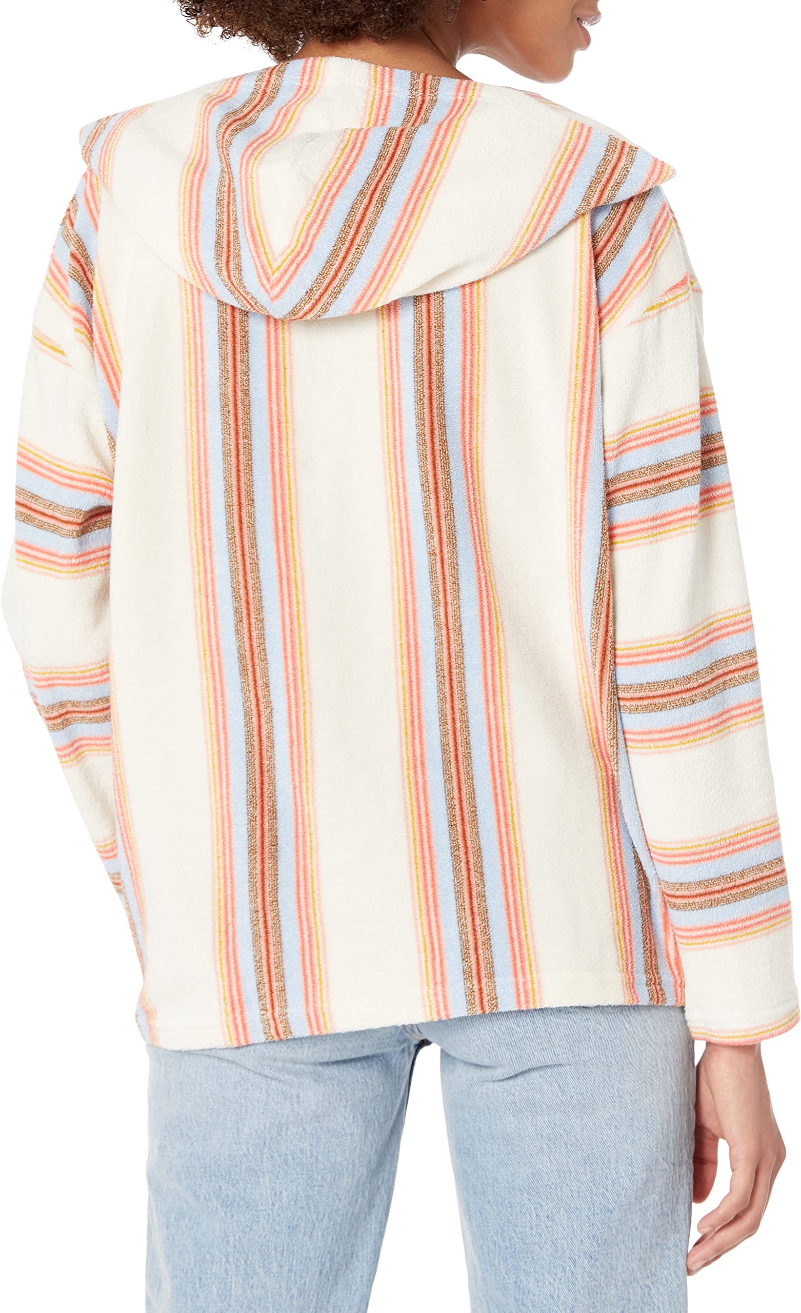Billabong Women's Sweatshirt, Multi Baja Sands, Large