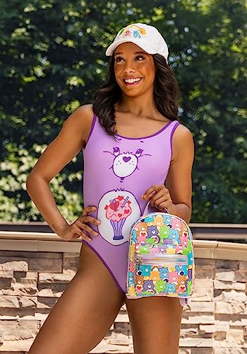 Share Bear Care Bear Women's Swimsuit - L Purple