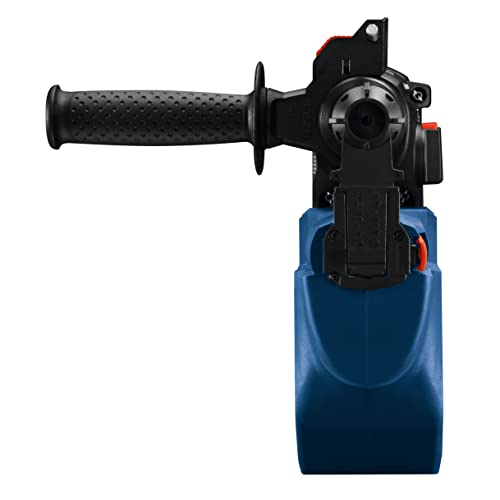BOSCH GBH18V-26K24AGDE Brushless SDS-plus Bulldog 1 In. Rotary Hammer Kit with Dust-Collection Attachment and (2) CORE18V 8.0 Ah PROFACTOR Performance Batteries