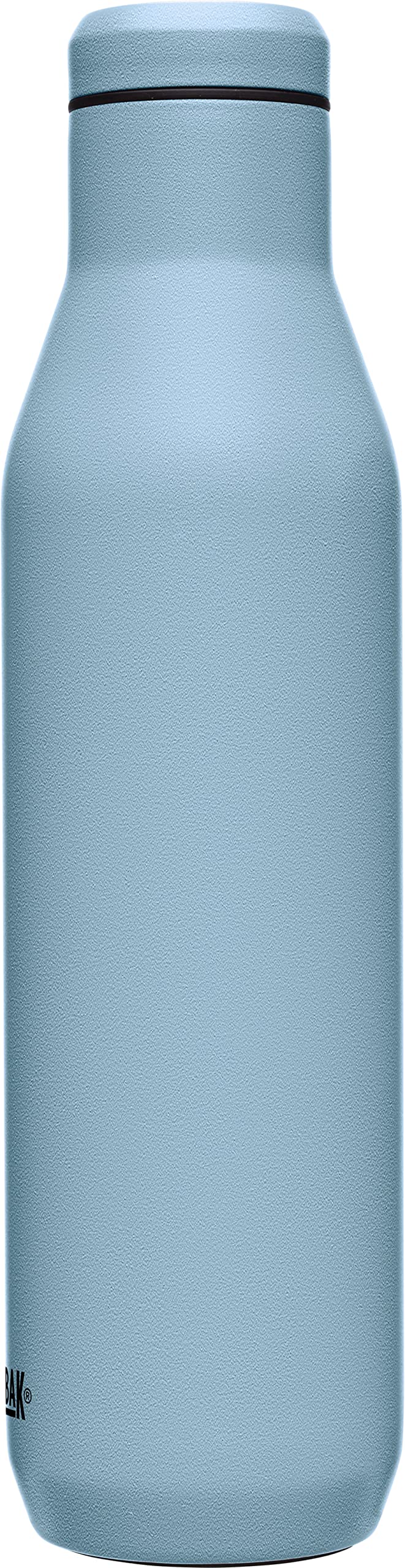 CamelBak Horizon 25oz Water Bottle - Insulated Stainless Steel - Wine Compatible - Leak Proof - Dusk Blue