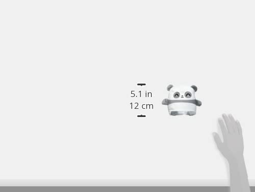 TeeTurtle - Plushmates - Magnetic Reversible Plushies that hold hands when happy - Panda - Huggable and Soft Sensory Fidget Toy Stuffed Animals That Show Your Mood - Gift for Kids and Adults!
