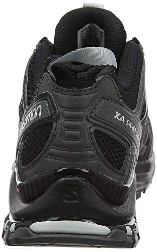 Salomon Men's XA PRO 3D Trail Running Shoes, Black/Magnet/Quiet Shade, 10